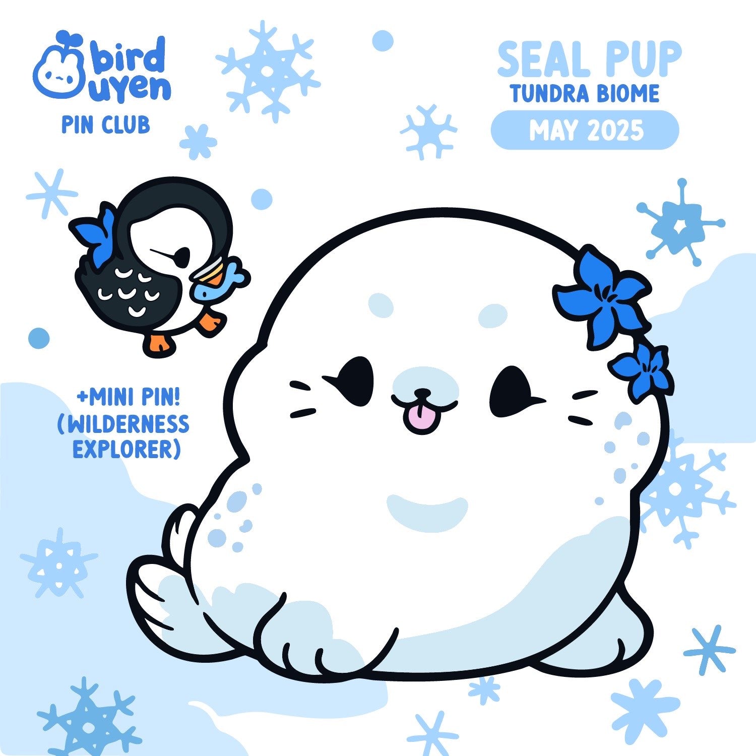 [PATREON EXCLUSIVE] Seal Sticker – Birduyen