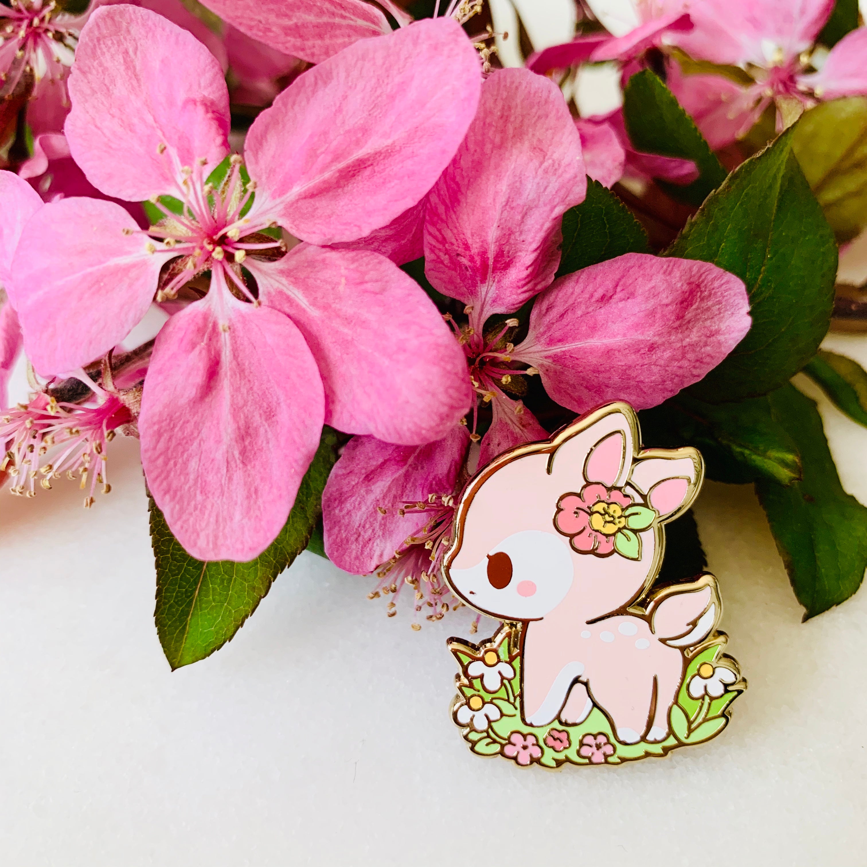 Spring Fawn Pin – Birduyen