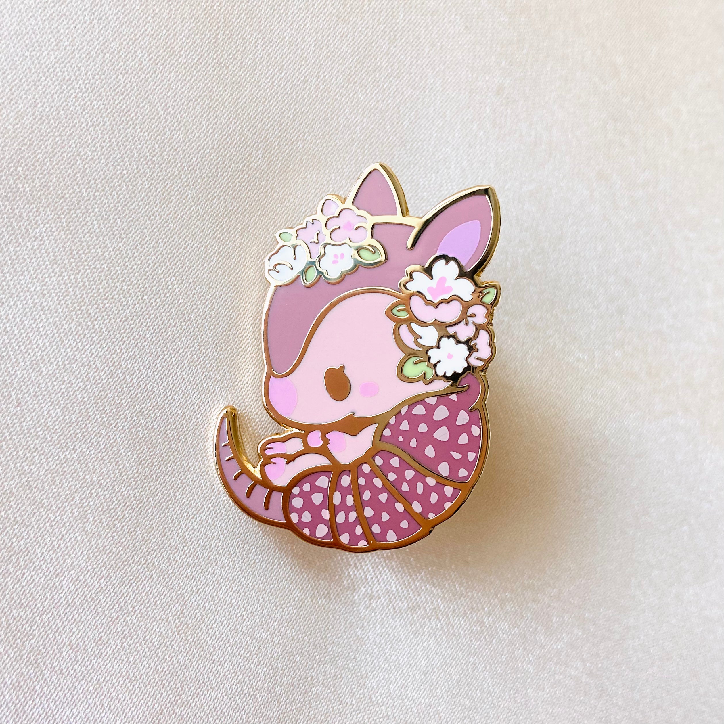 [PATREON EXCLUSIVE] A for Armadillo Pins – Birduyen